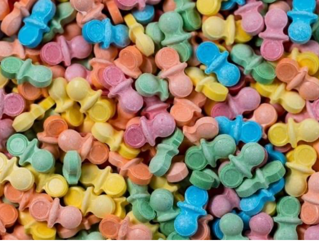 Baby Pacifier (Sweet Tarts) – COCOBELLS CANDY STORE